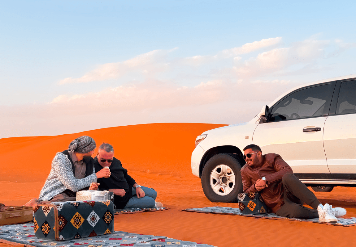 Red Sand Dunes Safari with Keshta | Hala Yalla